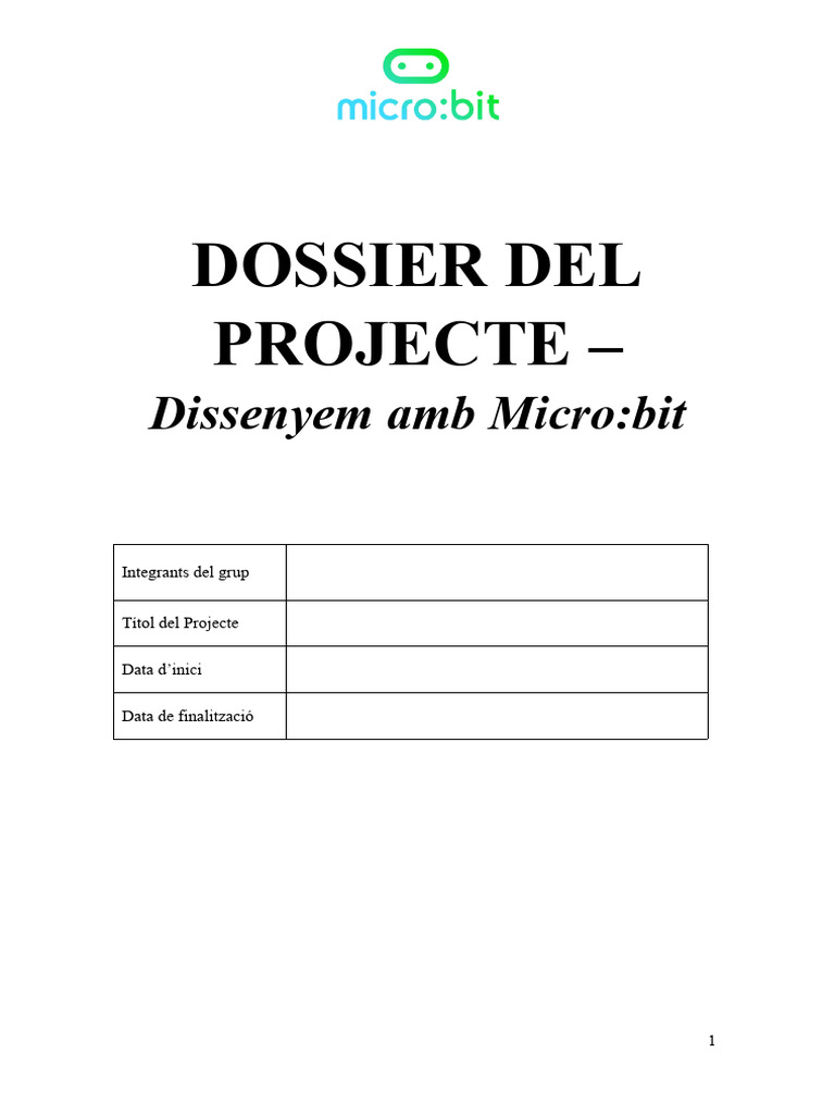 Dossier Projecte | PDF