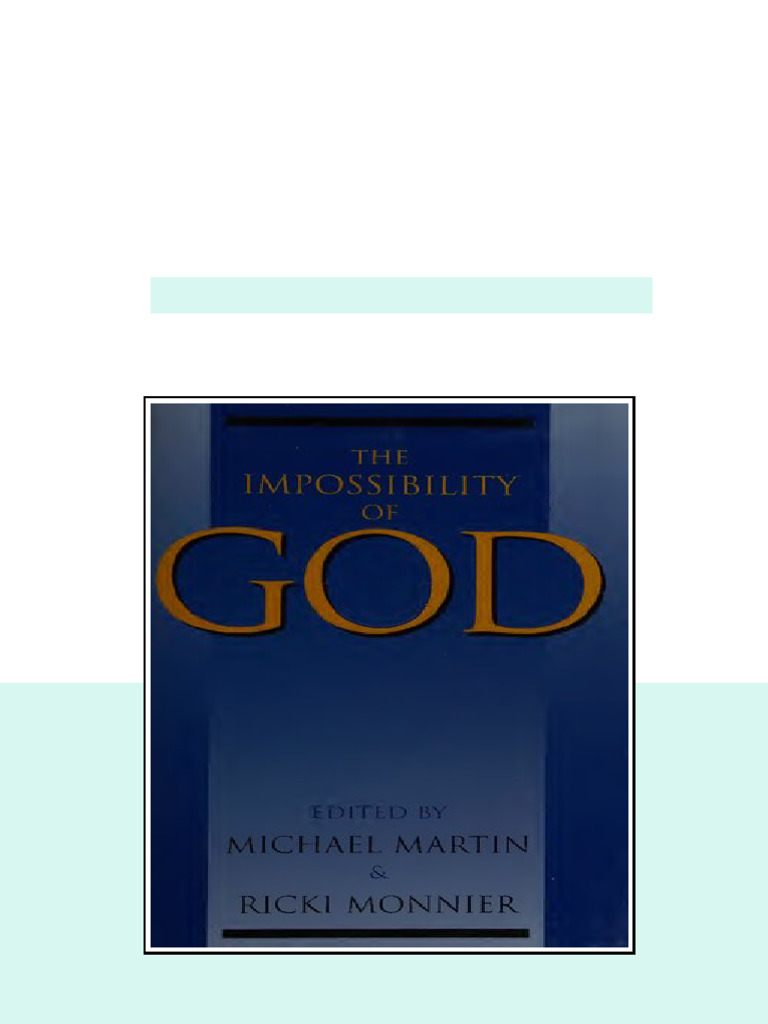 The Impossibility Of God Michael Martin Ricki Monnier Ready to Read ...