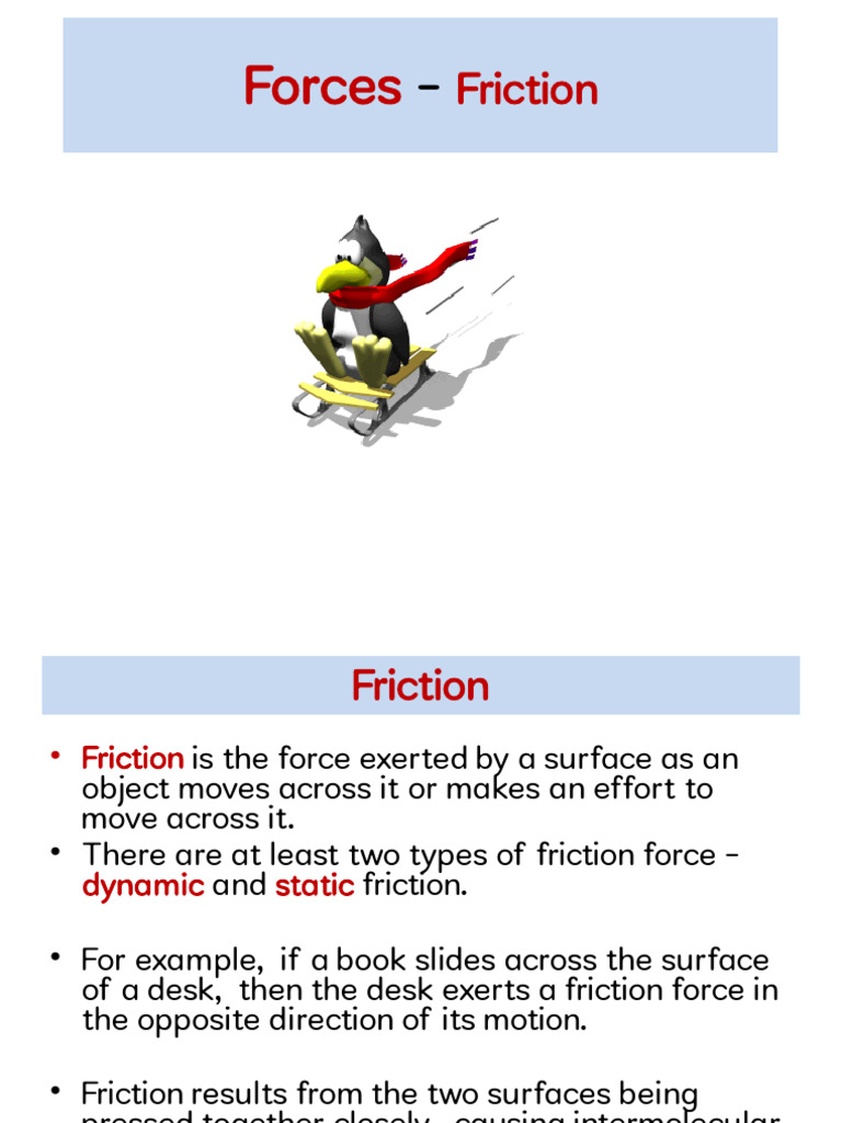 Friction | PDF | Friction | Force