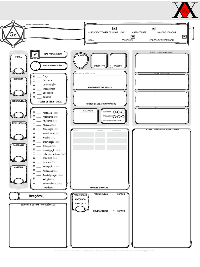 ficha morpheus | PDF | Tempo