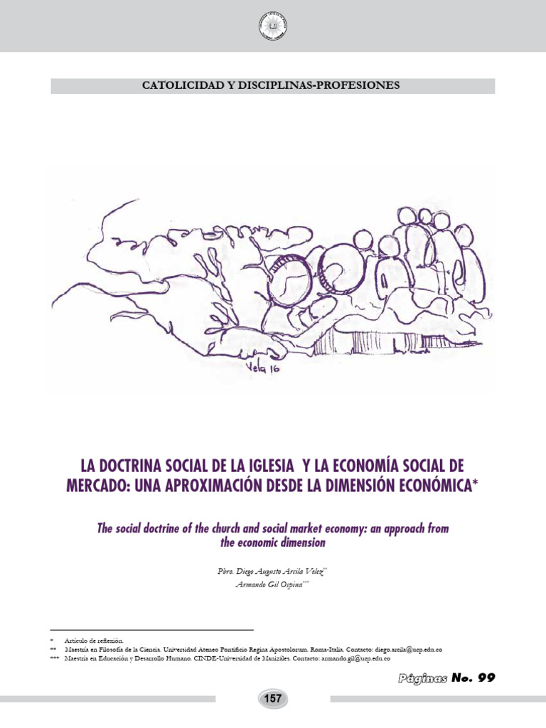 2. Doctrina Social de La Iglesia y La ESM | PDF | Mercado libre ...