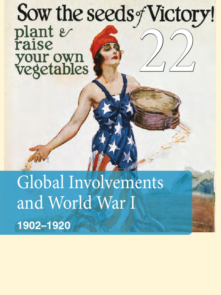America's Global Role in WWI (1902-1920) | PDF | Theodore Roosevelt