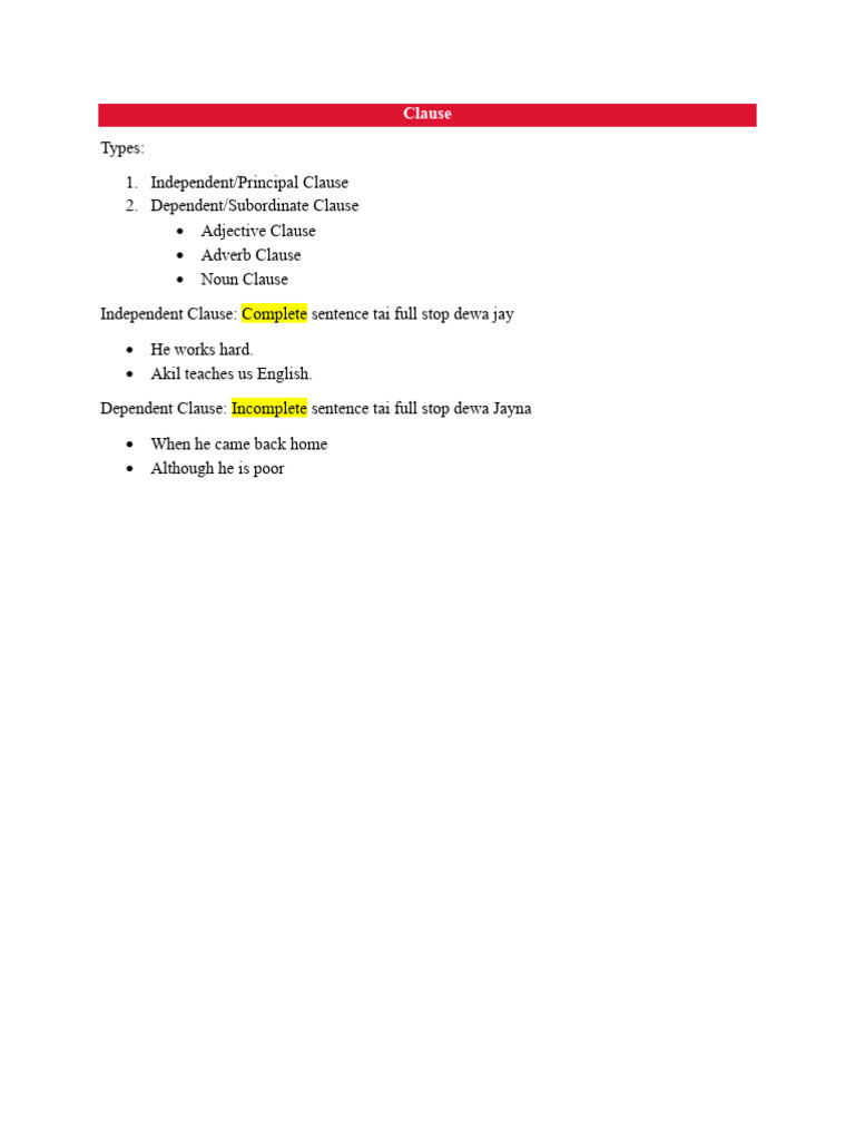 Adjective Clause | PDF | English Language | Clause