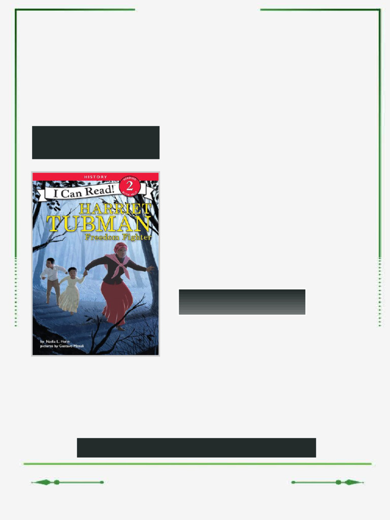 Harriet Tubman Freedom Fighter Nadia L Hohn eBook on-demand download | PDF