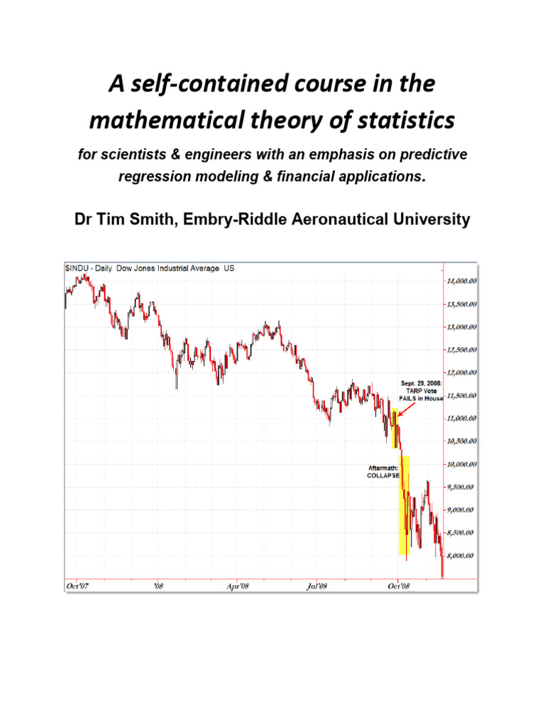 A Self-Contained Course in the Mathematical Theory of Statistics | PDF ...