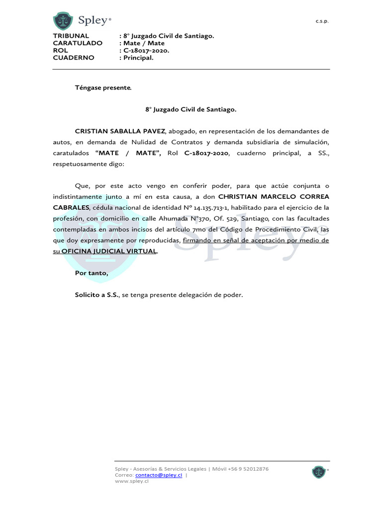 Delega Poder | PDF