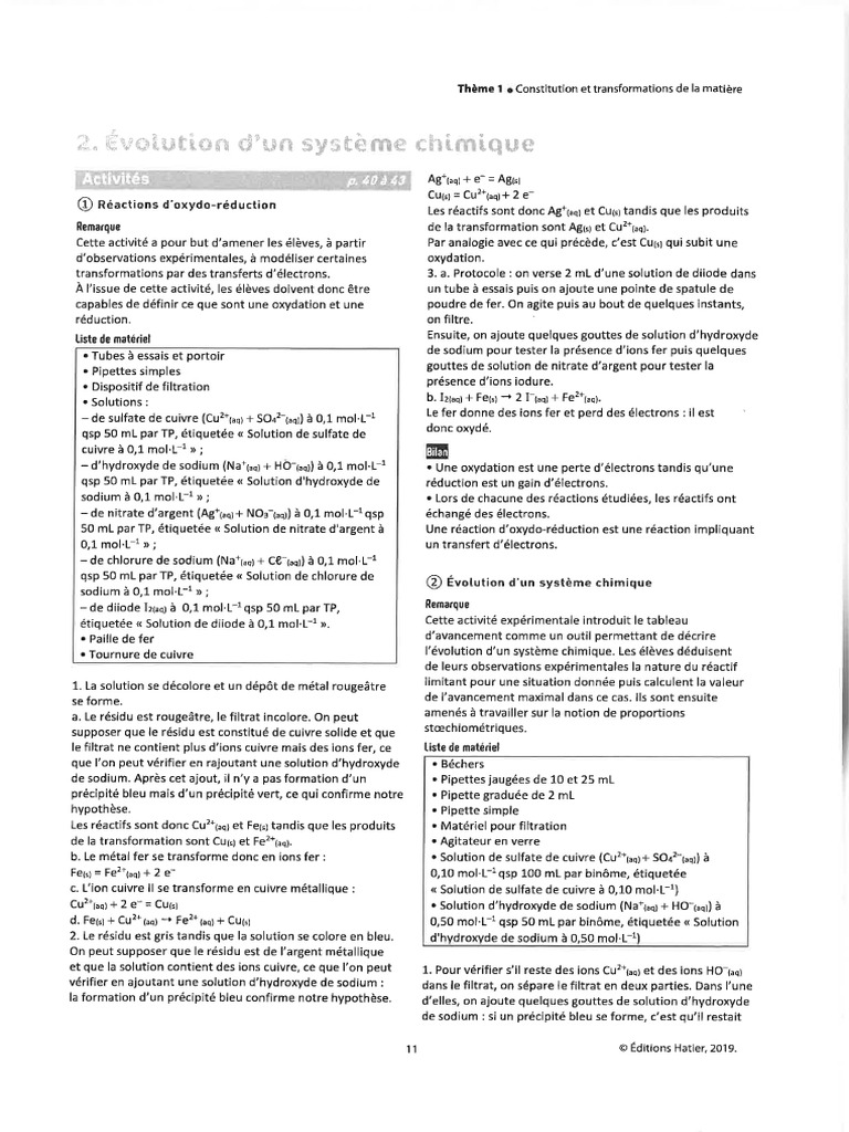 Correction TABLEAU DAVANCEMENT | PDF