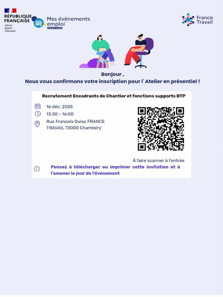 Recrutement Encadrants de Chantier Et Fonctions Supports BTP - Invitation_evenement_2025!12 ...