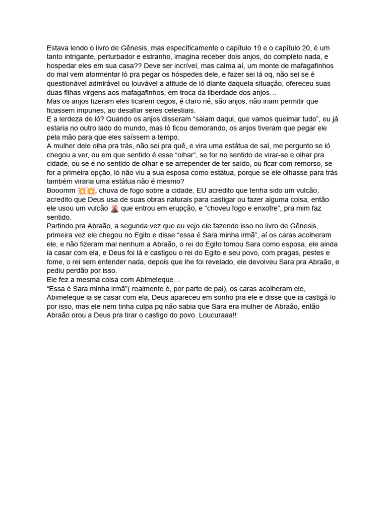 (texto 112) Gênesis | PDF