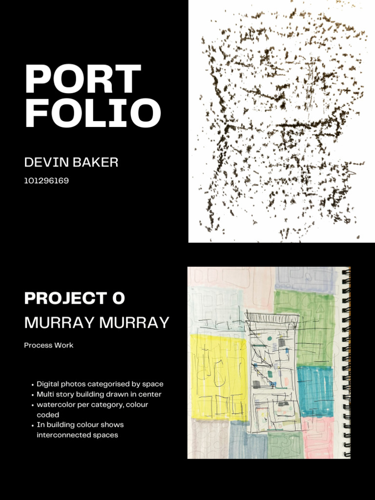 Devin Baker's Design Portfolio Overview | PDF