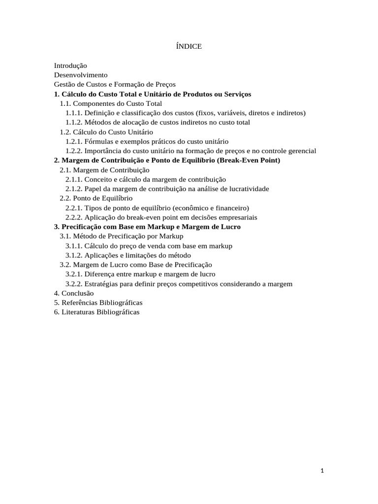 Trabalho de Gestão | PDF | Despesa | Economias