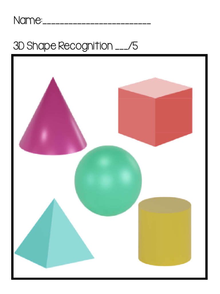 3D Shape Recognition | PDF