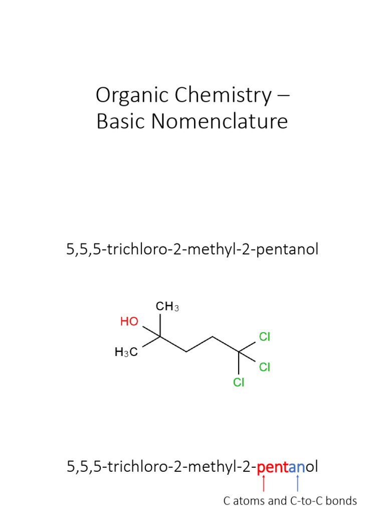 Organic Chemistry Notes | PDF | Functional Group | Isomer