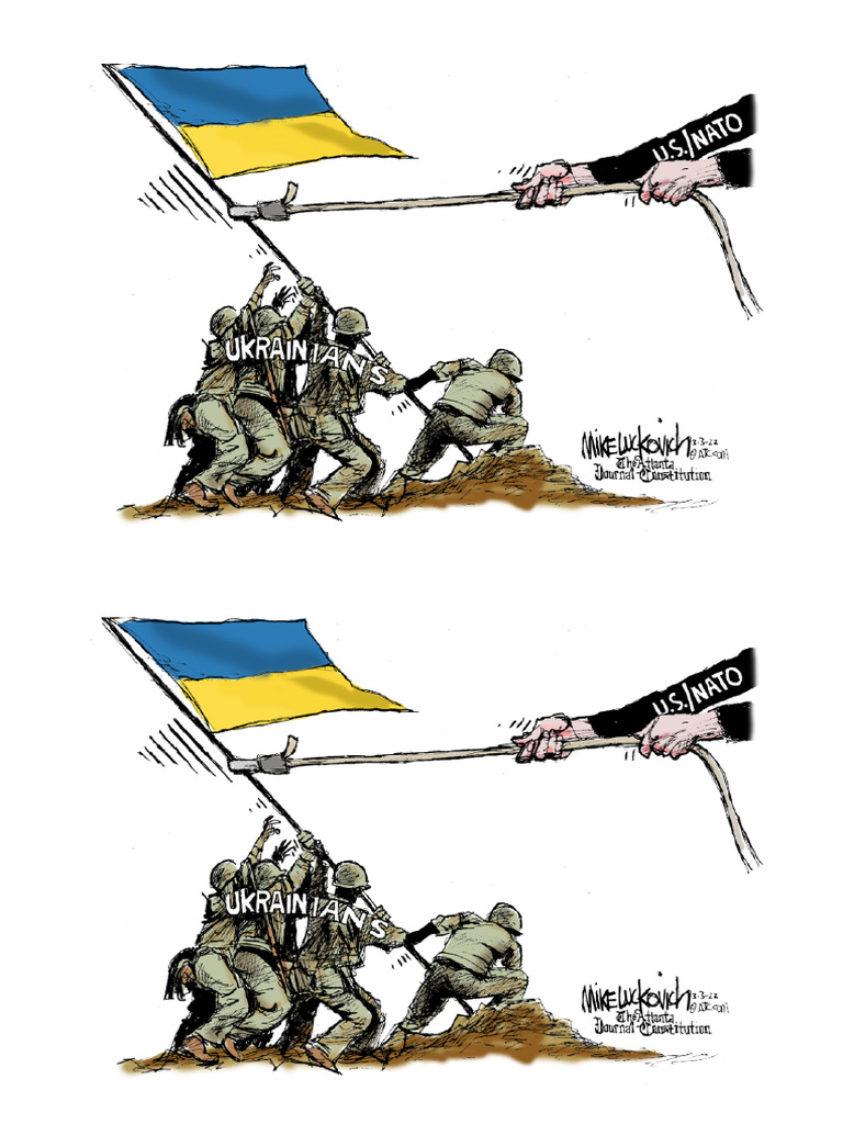 Cartoon War in Ukraine | PDF