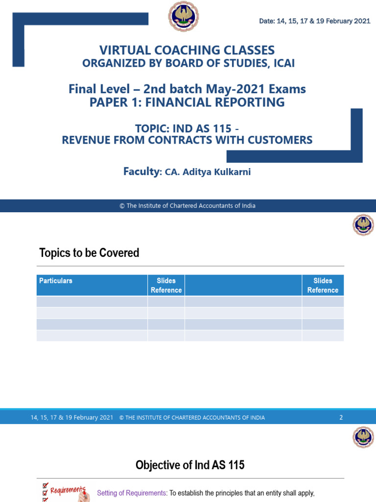 Ind AS 115 | PDF | Consideration | Risk