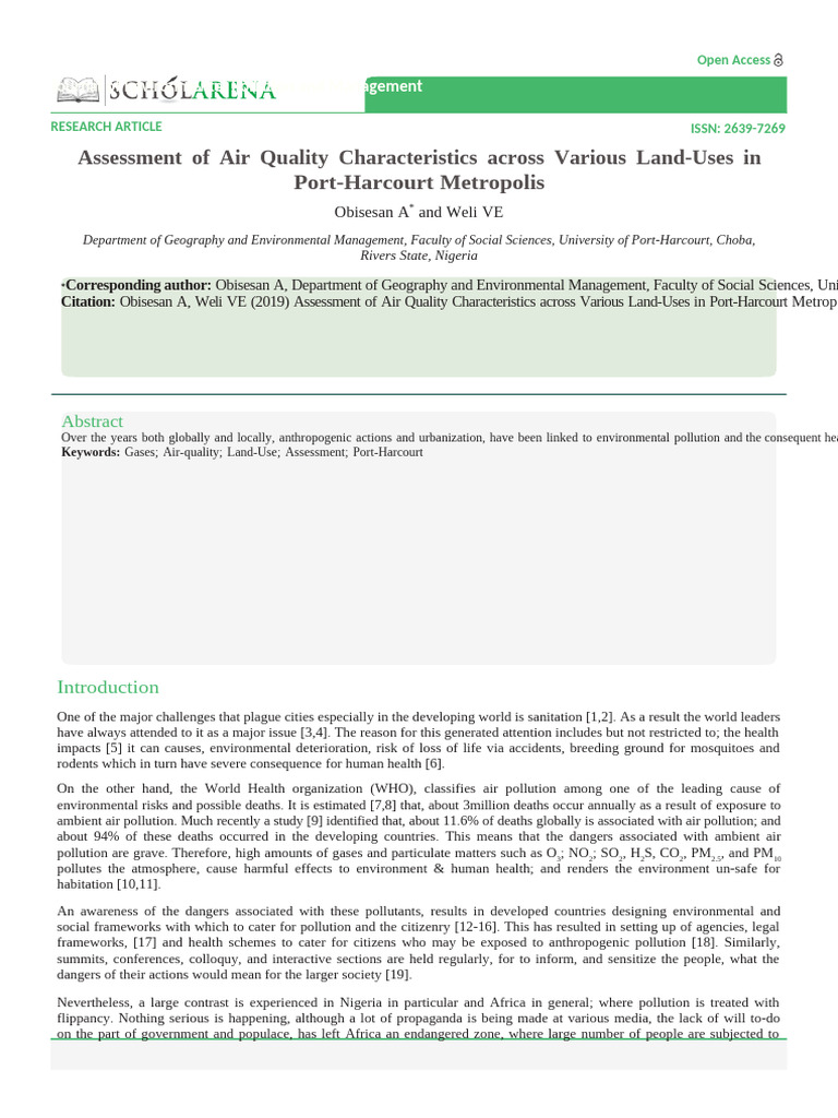 Assessment-of-Air-Quality-Characteristics-across-Various-Land-Uses-in ...