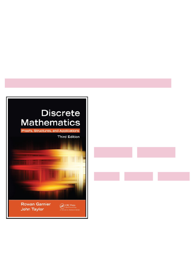 (Ebook) Discrete Mathematics : Proofs, Structures and Applications ...
