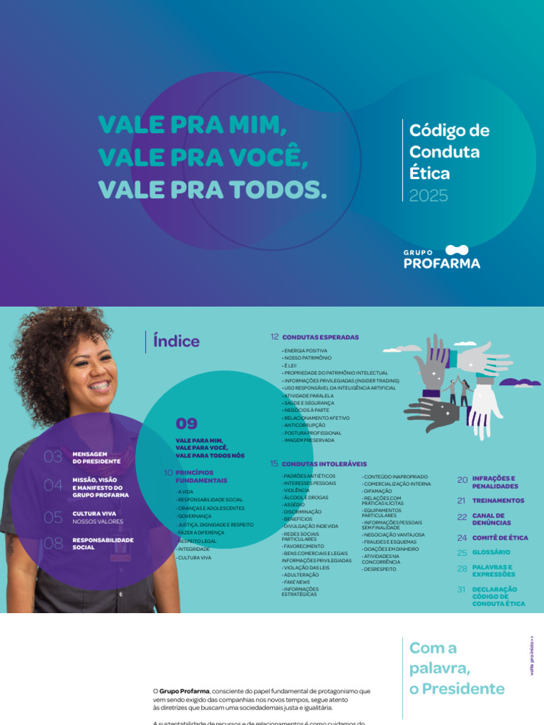 Codigo de Conduta Etica Grupo Profarma Mar 2025 | PDF | Governança ...