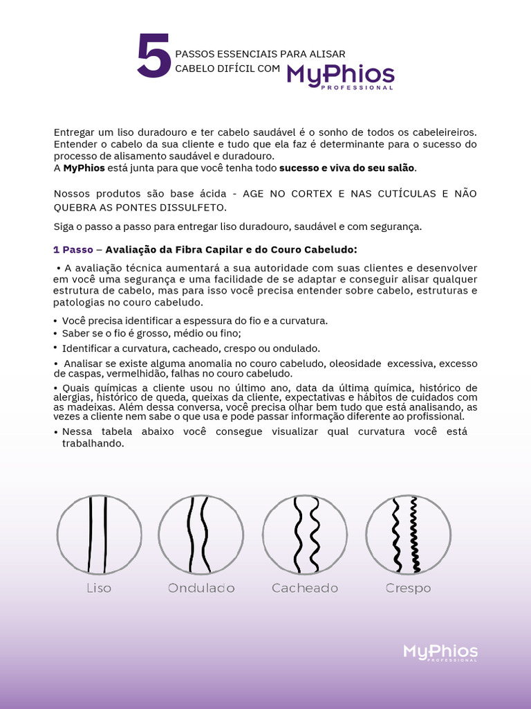 eBook Proliss - Myphios Profressional | PDF | Cabelo | Sistema tegumentar