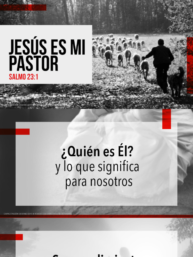 [M1] 01 Jesús Es Mi Pastor (1) | PDF