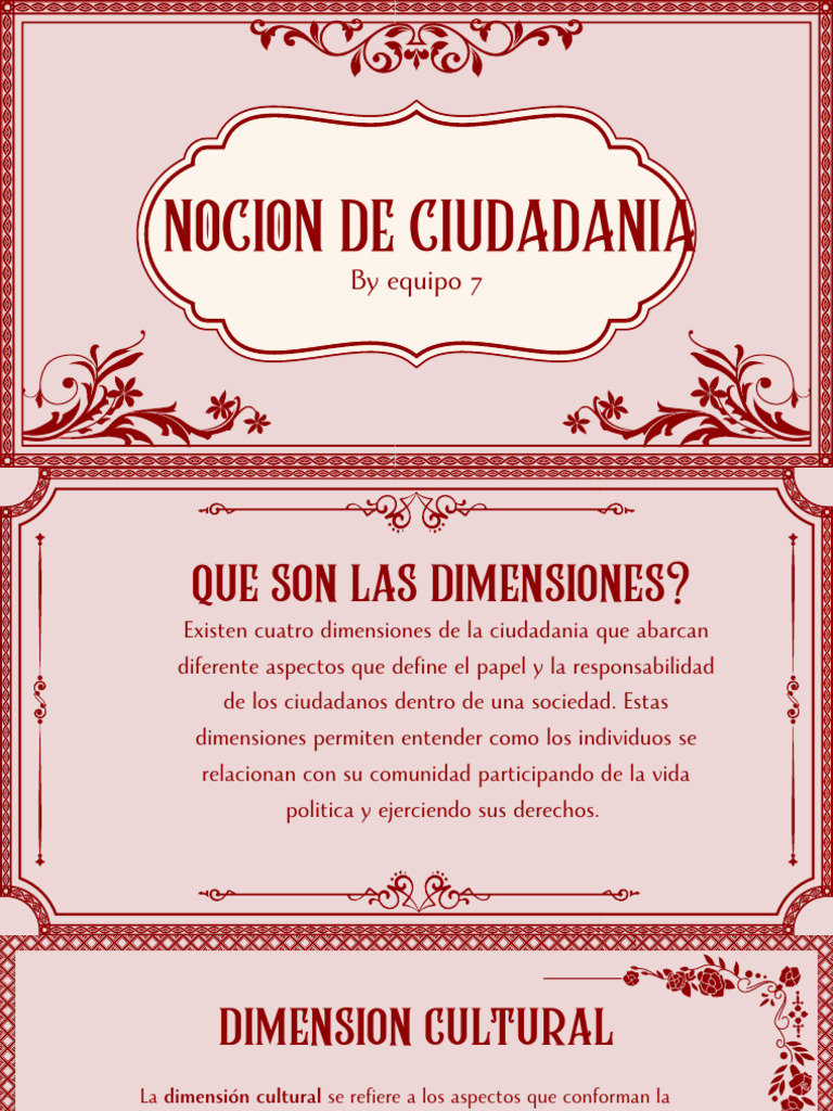 Dimensiones de la Ciudadanía Cultural | PDF | Ciudadanía | Tradiciones