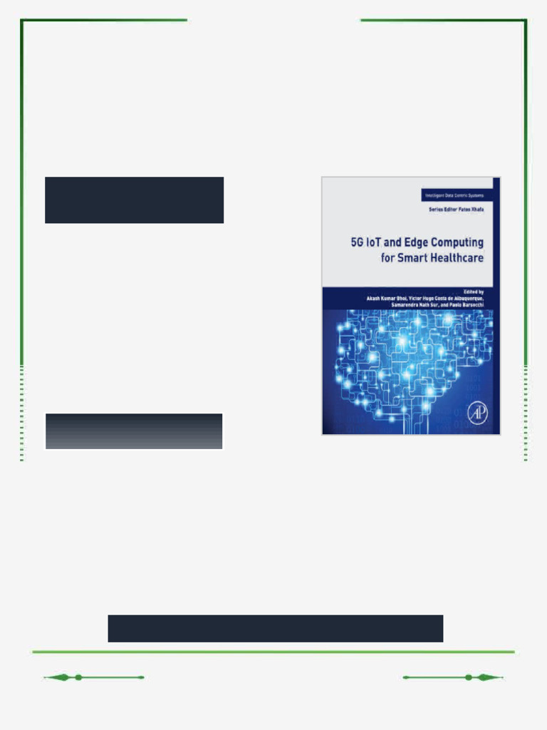 5G IoT and Edge Computing for Smart Healthcare 1st Edition Akash Kumar Bhoi eBook direct ...