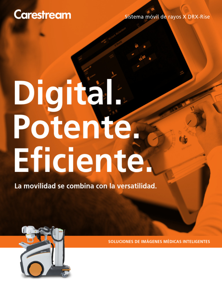 Carestream Drx Rise Mobile Brochure 2000347 202505 Ltr Lowres Es | PDF ...