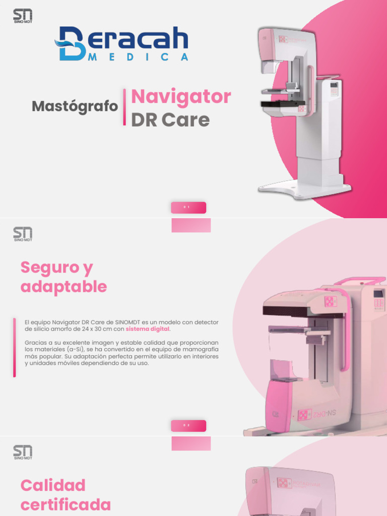 Mastografo DR Care | PDF | Interfaces gráficas de usuario