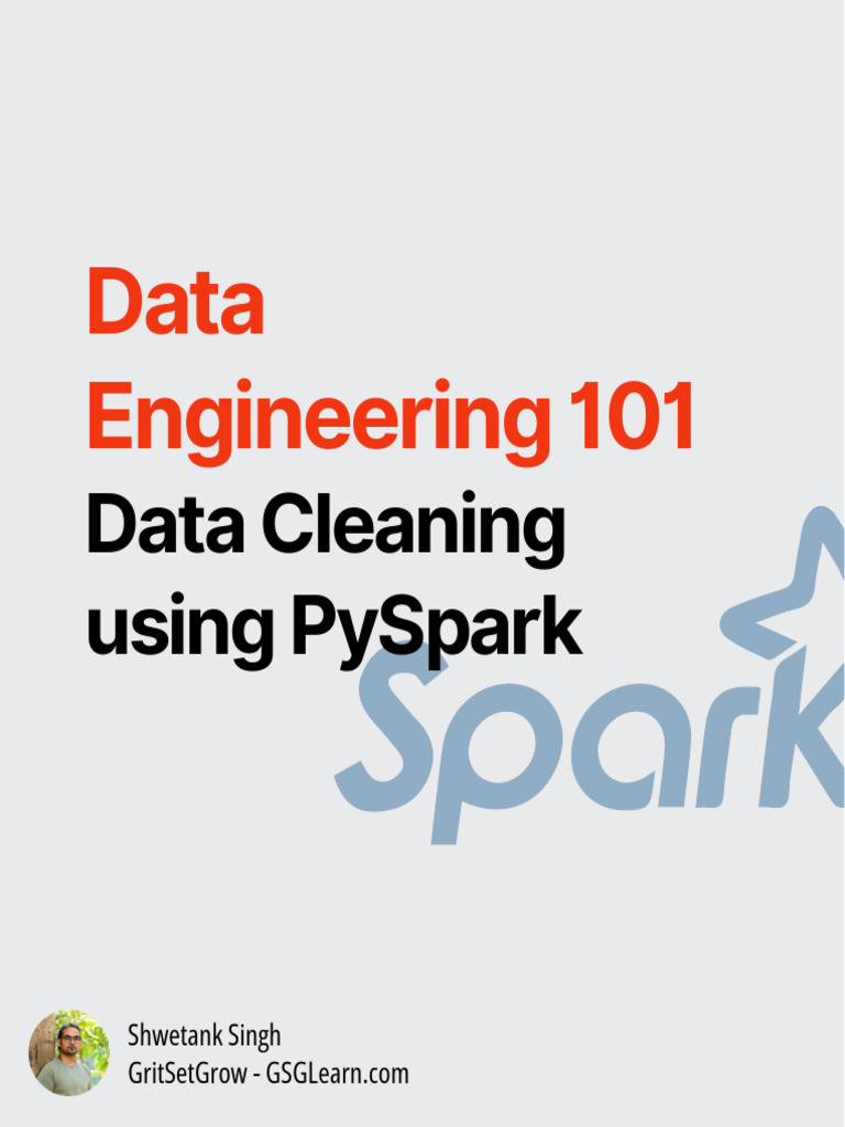 Data Cleaning Using Pyspark 1730962809 | PDF | Computing | Data Management