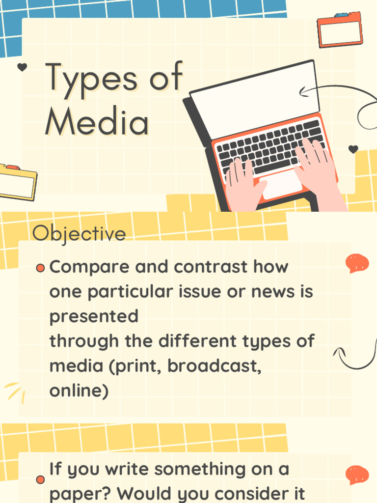 Types of Media | PDF | Multimedia | Typography