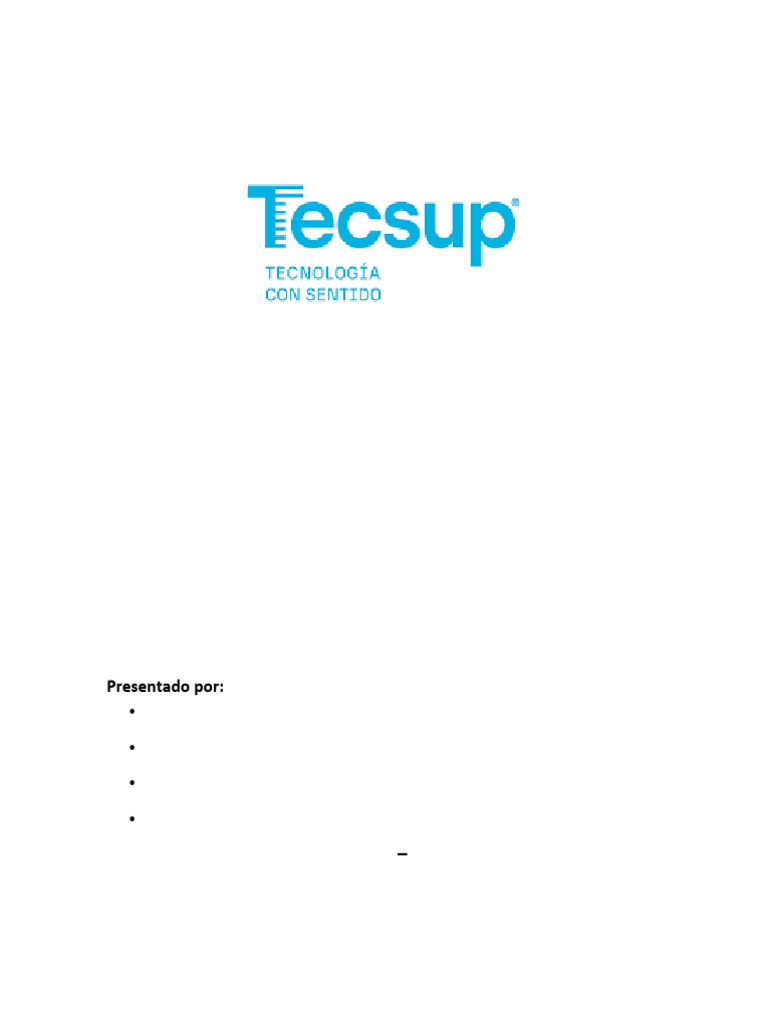 Instituto Tecnológico Superior Tecsup | PDF | Diseño | Planificación