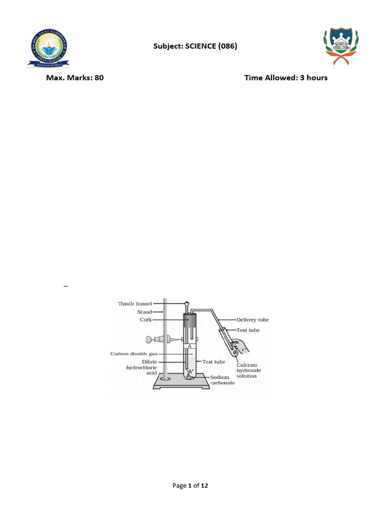 5.SCIENCE-X-QP-CPB | PDF | Refraction | Light