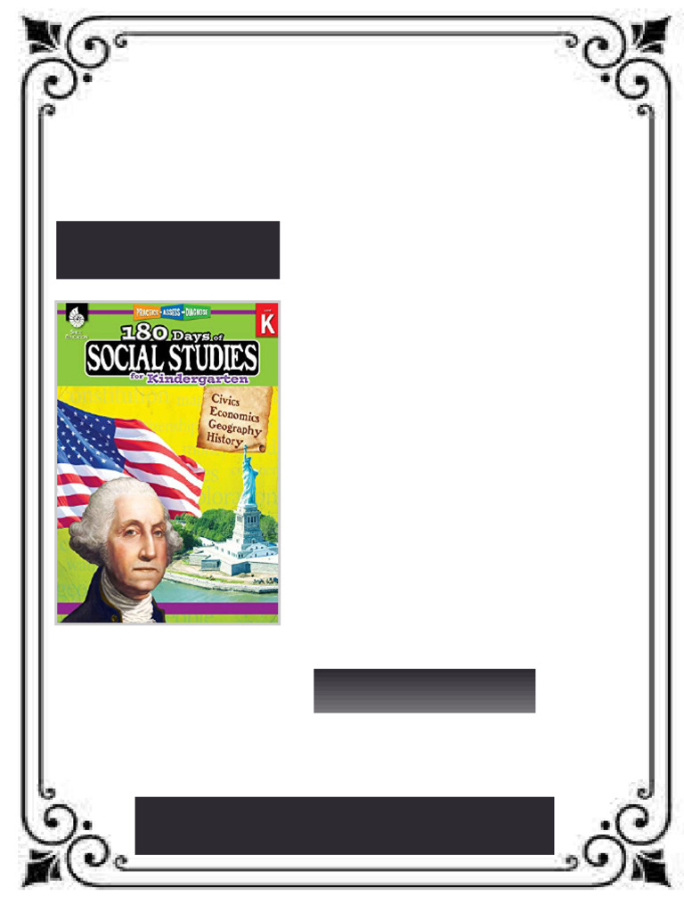 180 Days of Social Studies Grade K Daily Social Studies Workbook for ...