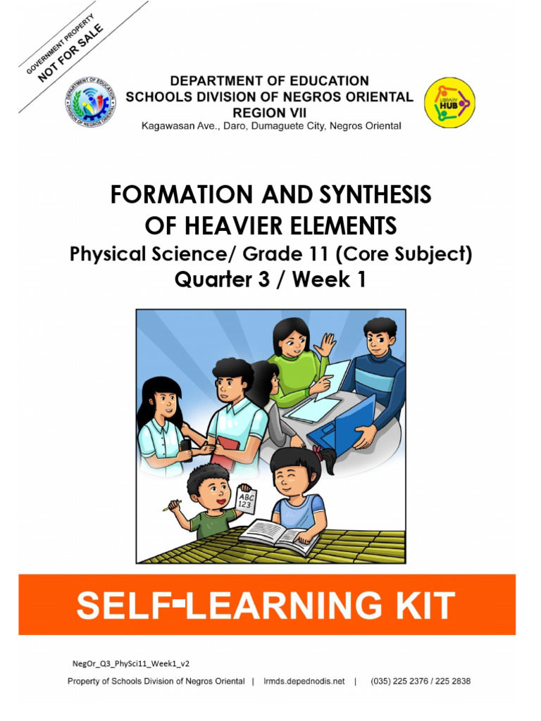 PHYSICAL-SCIENCE-Q3-Week-1_v2 | PDF | Stars | Nuclear Fusion