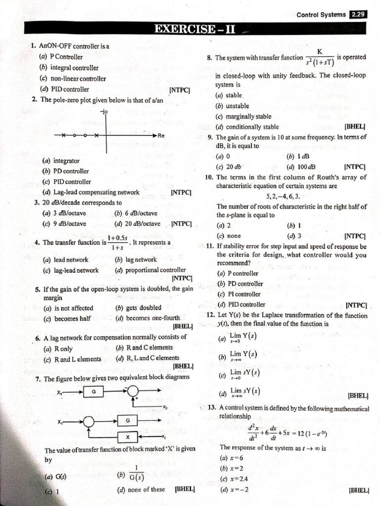 Control System | PDF