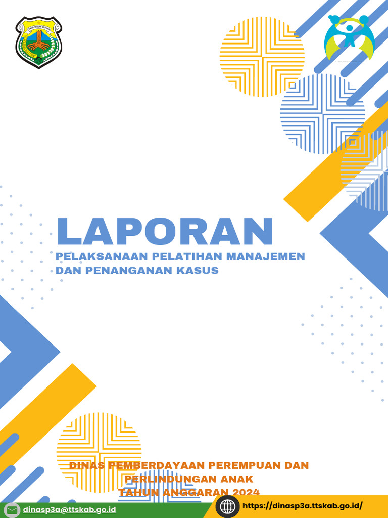 Biru Kuning Geometri Sampul A4 | PDF