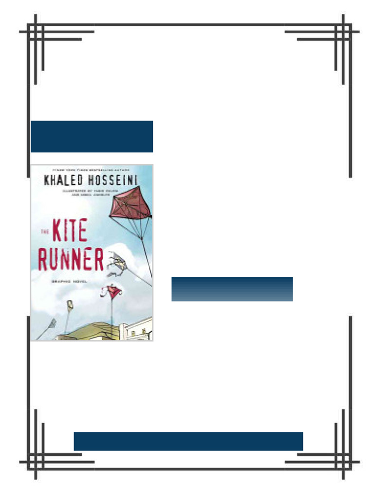 The Kite Runner Graphic Novel Hosseini ebook polished digital version | PDF