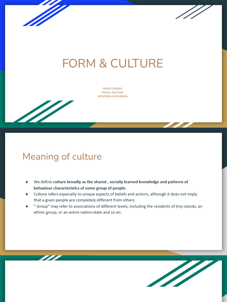 FORM& CULTURE III | PDF | Ideologies | Ethnicity