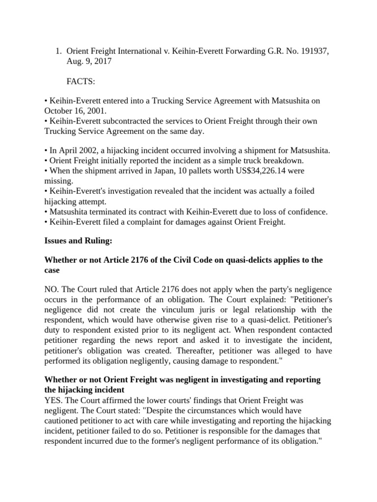 Midterm Cases | PDF | Lawsuit | Legal Liability