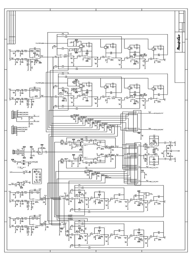 8000.0165 Rev b Ti 4ch Xover Sch | PDF | Manufactured Goods ...
