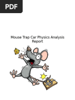Designing High-Speed Mousetrap Cars | PDF | Lever | Force