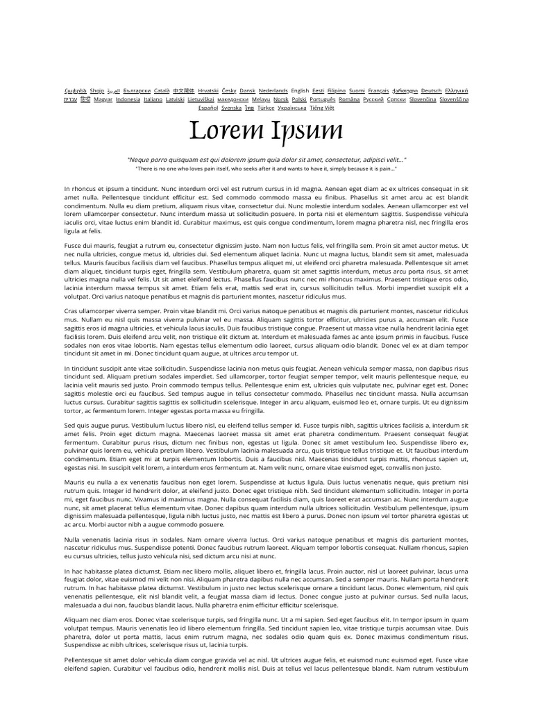 Lorem Ipsum - All the Facts - Lipsum Generator | PDF