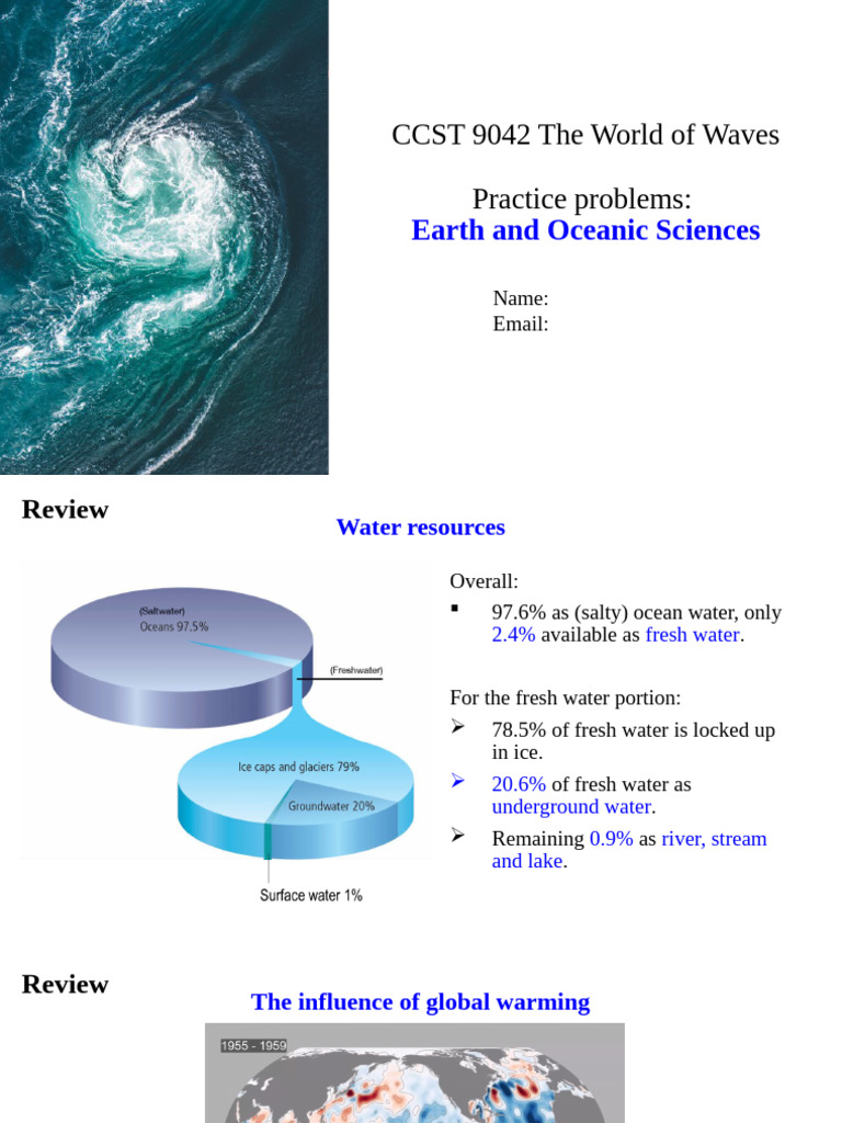 Understanding Oceanic and Water Cycles | PDF | Oceans | Water