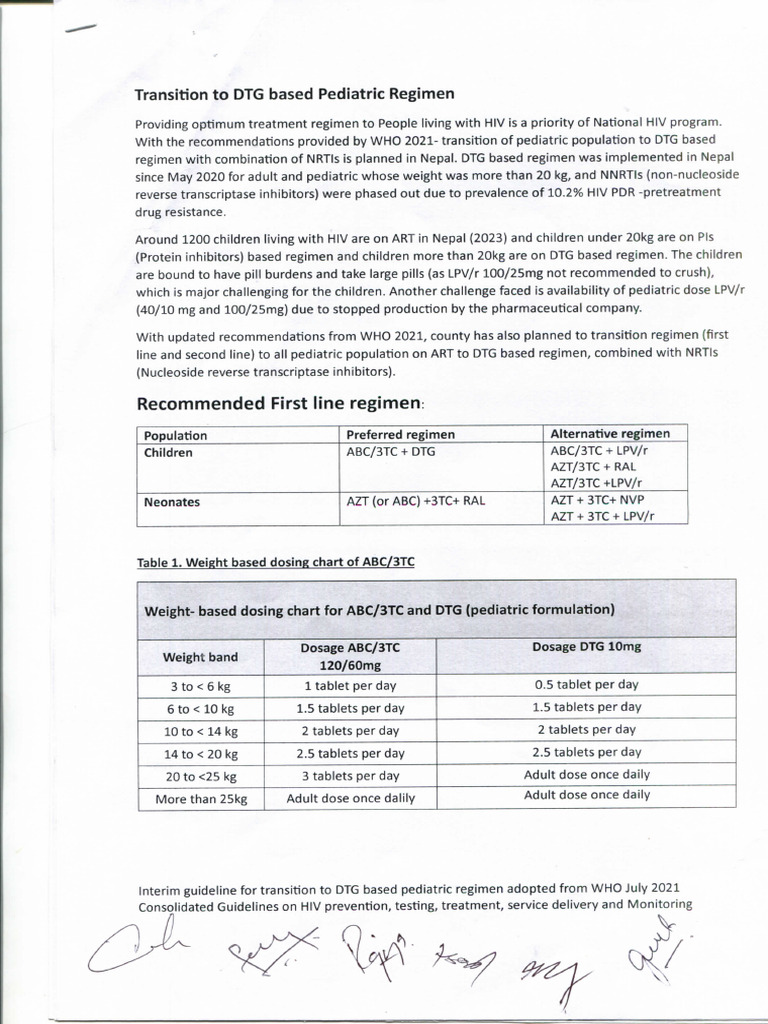 DTG Interim Guideline | PDF