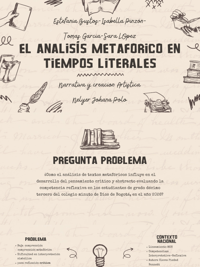 Análisis Metafórico y Pensamiento Crítico | PDF