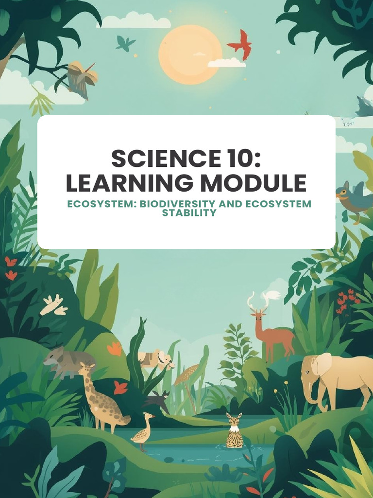 Biodiversity and Ecosystem Stability Module | PDF | Food Web | Foods
