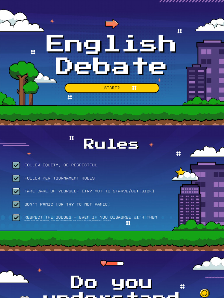 Debate Terminology and Rules Guide | PDF | Policy | Argument