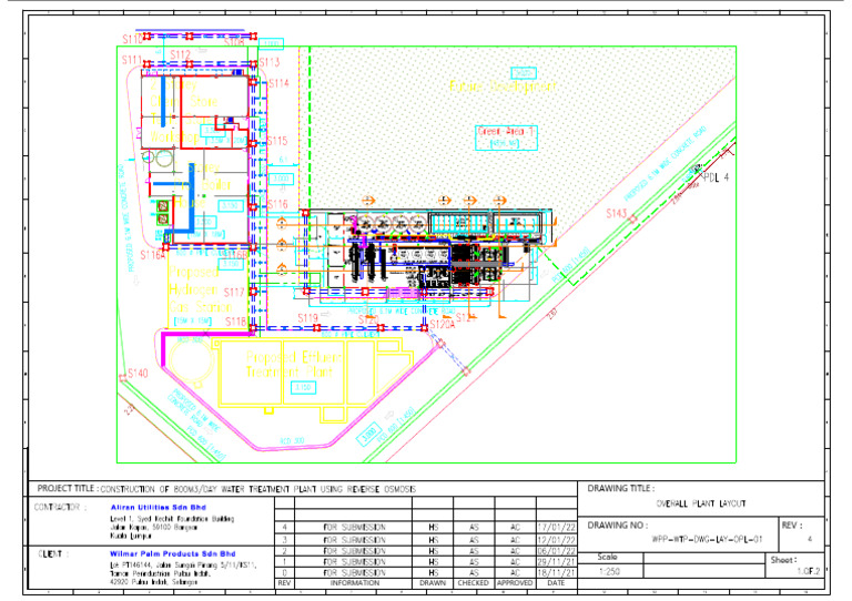 21-2589-01 Overall Plant Layout 1_2 170122 | PDF