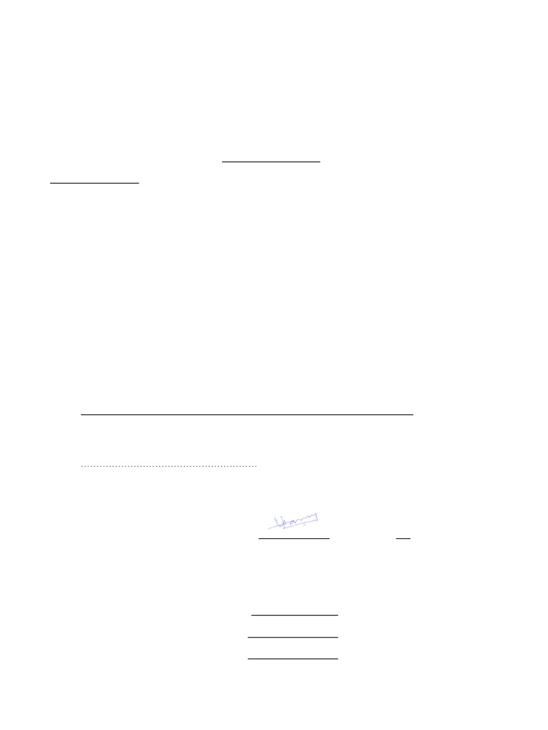 Declaration Form Format - ICMR-CAR | PDF