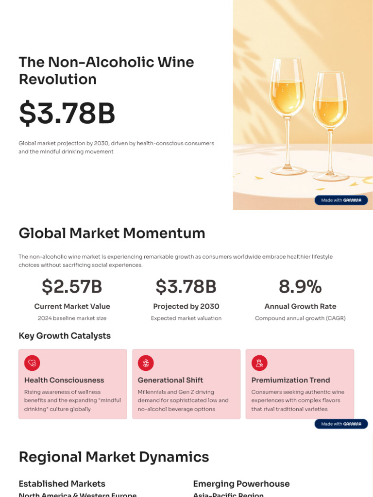 The Non Alcoholic Wine Revolution | PDF | Wine | Drink